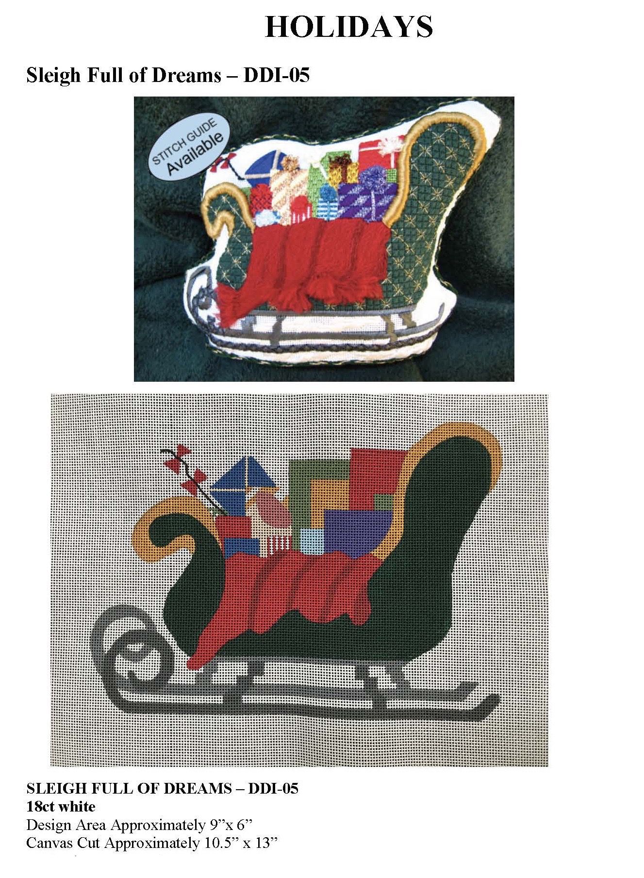 Duo Designs - Website for Sandy Arthur, Needlework Designer and ...
